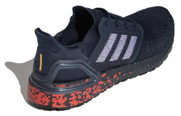 Adidas Ultraboost 20 Low Top Sneakers - Blue/black/red