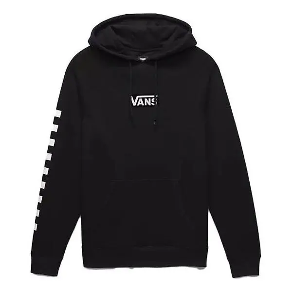 VANS Versa Standard Hoodie With Logo Detail - Black