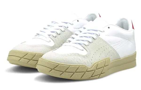 PUMA Eris Reptile Sneakers - White