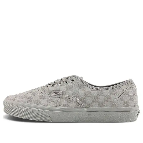 VANS Authentic Mono Checkerboard Sneakers - Grey