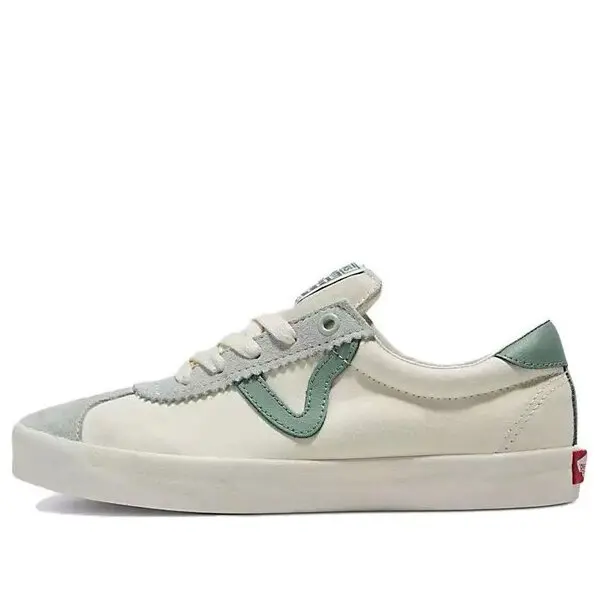 VANS Sport Low Top Sneakers - Beige/green