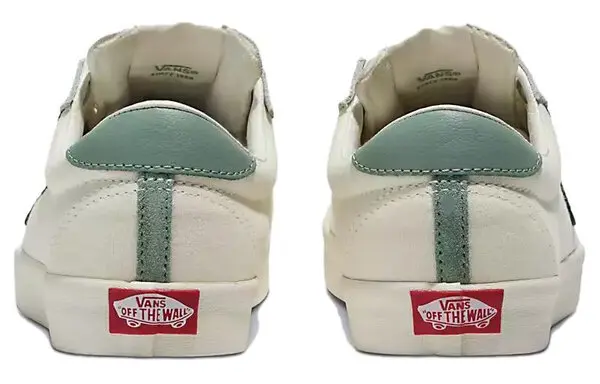 VANS Sport Low Top Sneakers - Beige/green