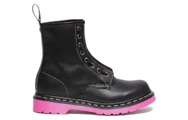 Dr. Martens 1460 Wanama Leather Jungle Zip Boots