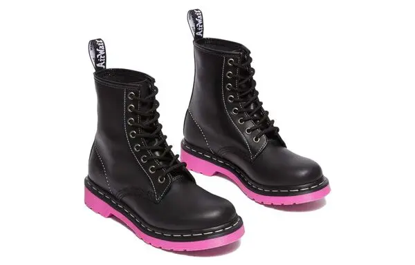 Dr. Martens 1460 Wanama Leather Jungle Zip Boots