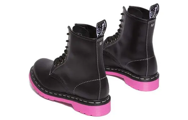 Dr. Martens 1460 Wanama Leather Jungle Zip Boots