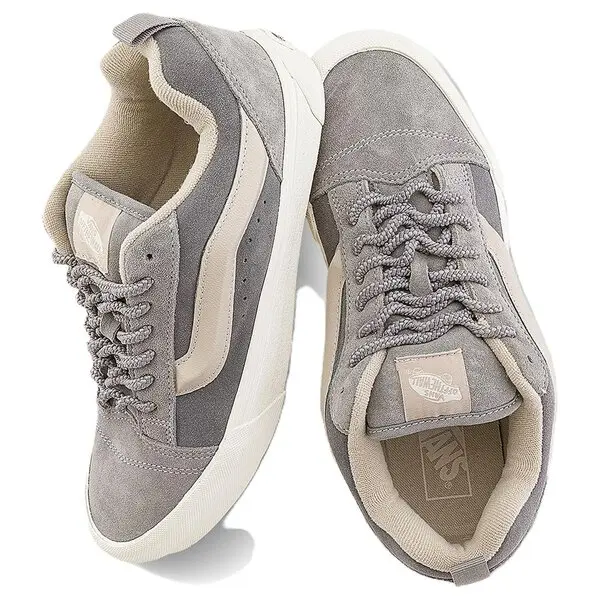 VANS Knu Skool Sneakers - Grey/beige/white