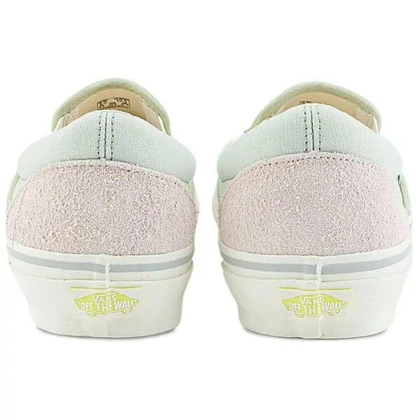 VANS Slip-on Skateboarding Shoes - Light Green