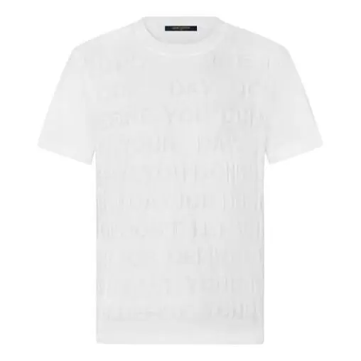 LOUIS VUITTON Ss21 Alphabet Short Sleeve T-shirt