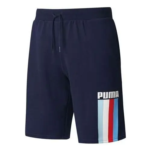 PUMA Celebration Shorts - Navy/white/red
