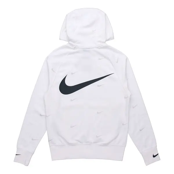 Nike Swoosh Full-zip Hoodie - White