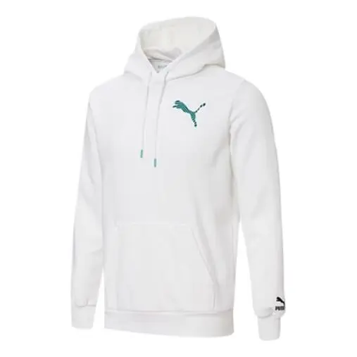 PUMA Logo Printed Casual Sports Pullover