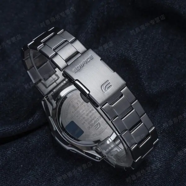 Casio Edifice Solar Powered Analog Watch With Bluetooth