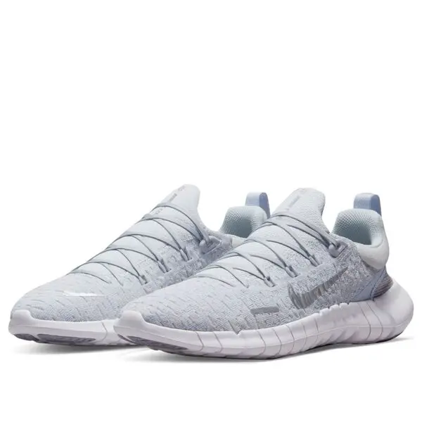 Nike Free Run 5.0 Athletic Sneakers - Light Gray