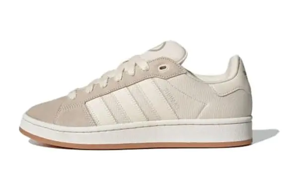 Adidas Campus 00s Regenerative Cotton Sneakers - Beige/white