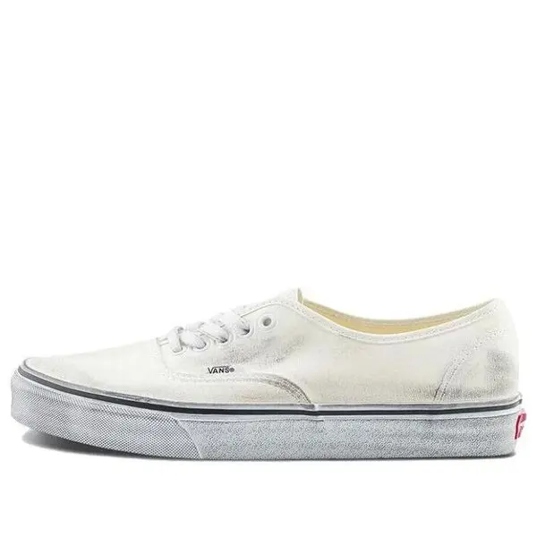 VANS Authentic Distressed Sneakers - White/black
