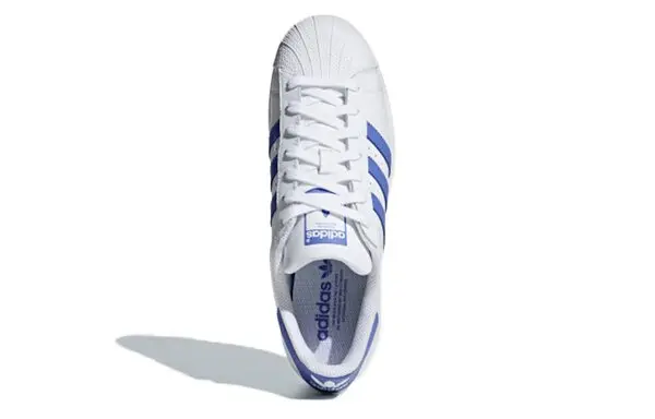 Adidas Superstar Sneakers - White/blue