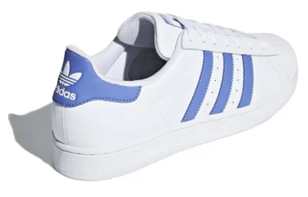Adidas Superstar Sneakers - White/blue