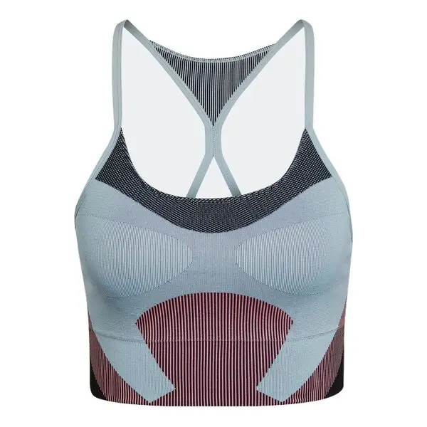 Adidas Stella Mccartney Truestrength Yoga Knit Light Support Bra Asia Sizing - Teal
