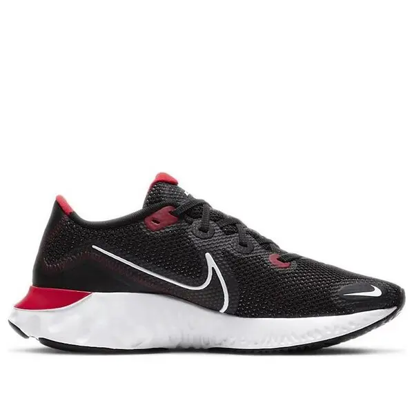 Nike Renew Run Athletic Sneakers - Black/red