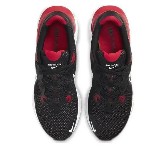 Nike Renew Run Athletic Sneakers - Black/red