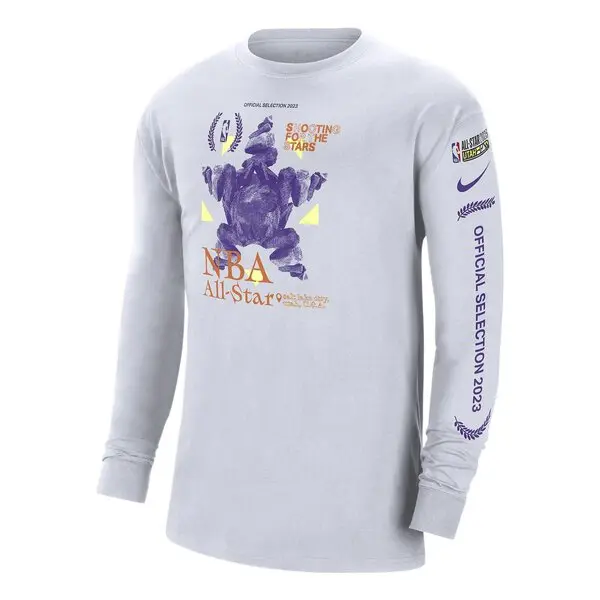 Nike Nba All-star Courtside Long Sleeve Tee