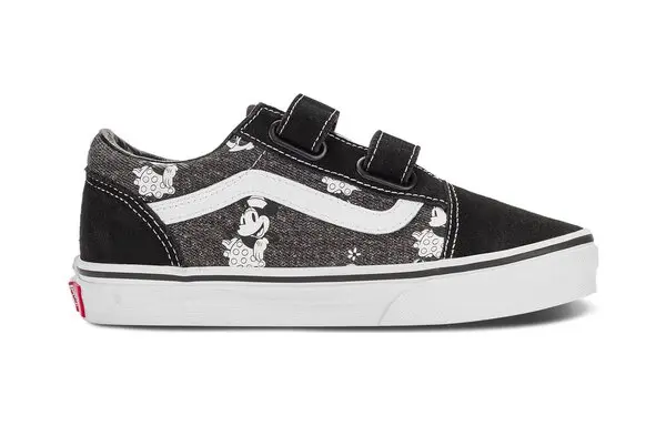VANS X Disney Old Skool V "og Family Mickey Mouse" Sneakers - Black