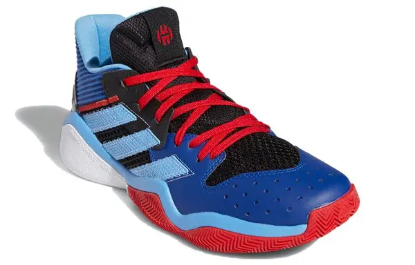Adidas Harden Stepback Basketball Sneakers - Black/red/blue
