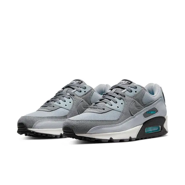 Nike Max 90 "wolf Grey Chlorine Blue - Gray/white/green