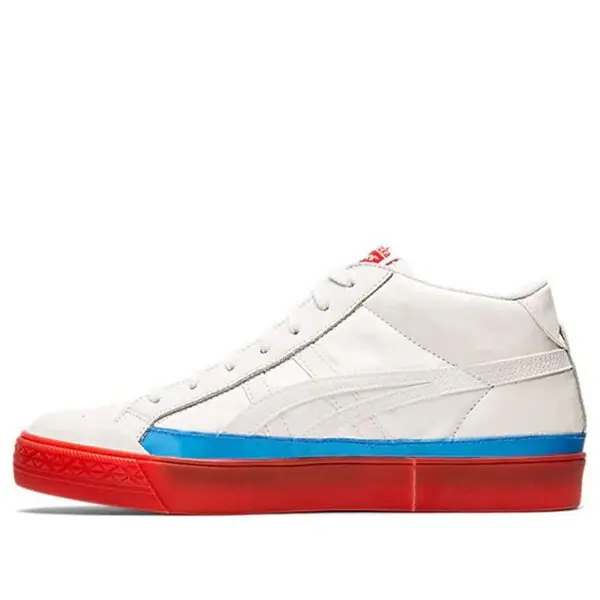 Onitsuka Tiger Fabre Classic Mt High Top Sneakers - Whiteredblue