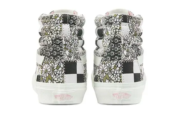 VANS Sk8-hi Patchwork Floral High Top Sneakers
