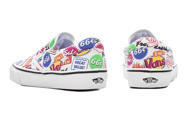 VANS Graffiti Sale" Slip-on Sneakers