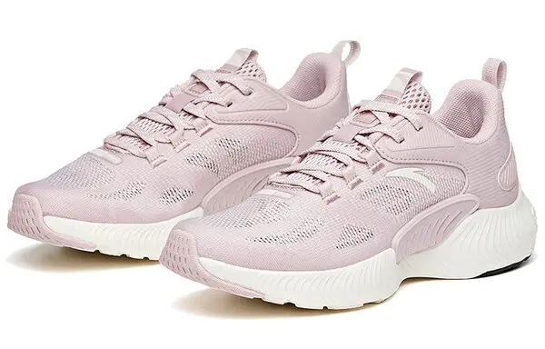 ANTA Low-top Running Shoes 'fashion Versatile Grey Purple