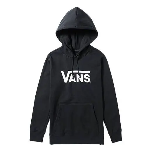 VANS Classic Casual Pullover Hoodie - Black