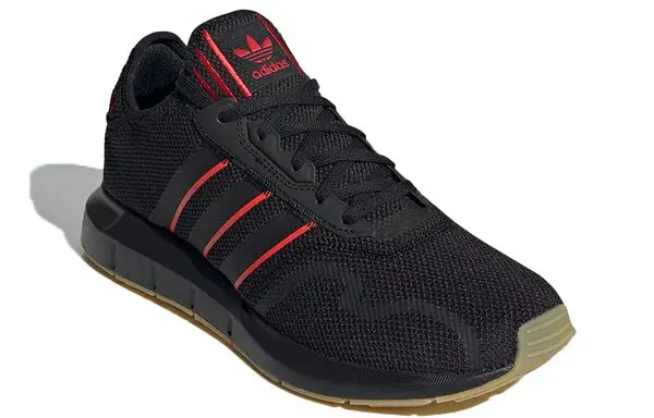 Adidas Swift Run Athletic Sneakers - Black