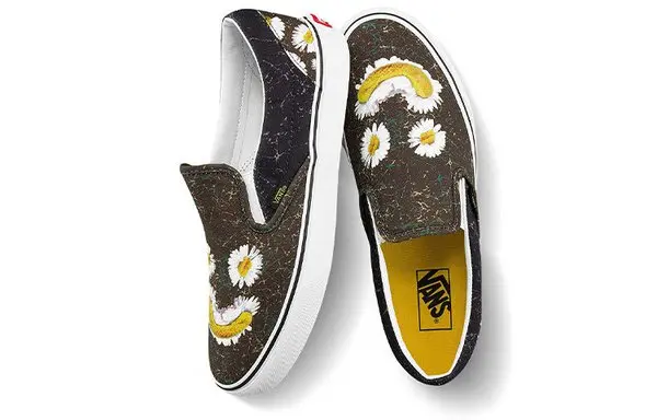 VANS Slip-on Canvas Casual Shoes - Black/brown