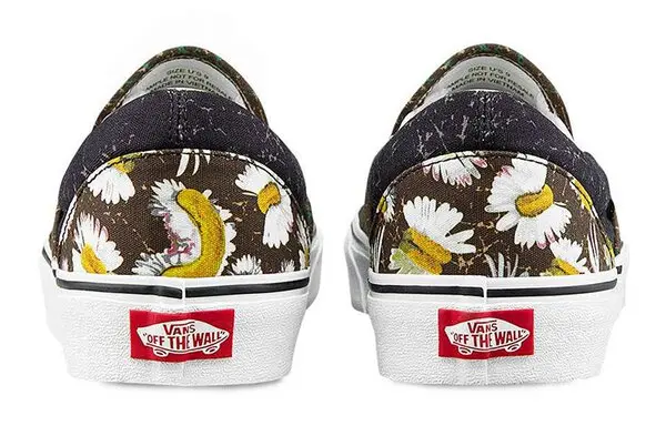VANS Slip-on Canvas Casual Shoes - Black/brown