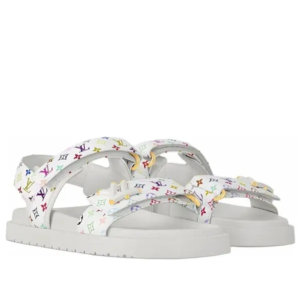 LOUIS VUITTON X Takashi Murakami Sunset Sandals