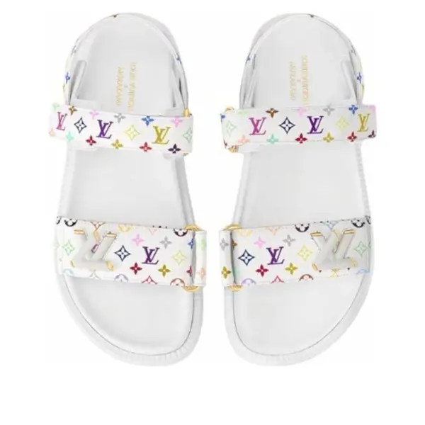 LOUIS VUITTON X Takashi Murakami Sunset Sandals