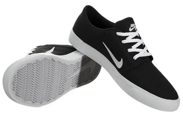Nike Portmore Canvas Sb Sneakers - Black/white