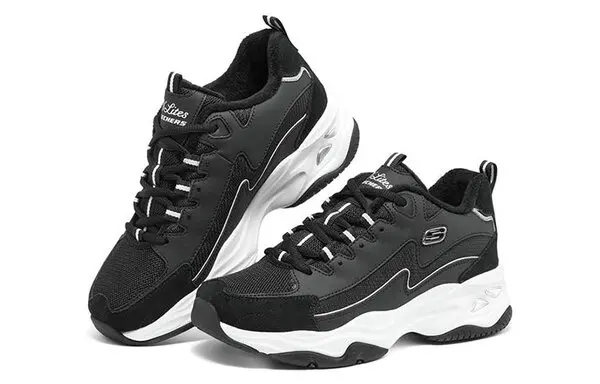 Sketchers Dlites 4.0 Sneakers - Black
