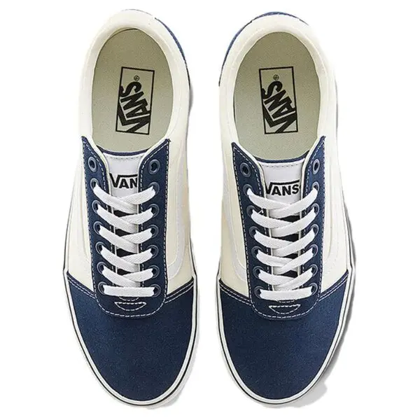 VANS Ward Canvas Sneakers - Blue/white