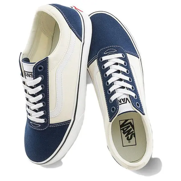 VANS Ward Canvas Sneakers - Blue/white
