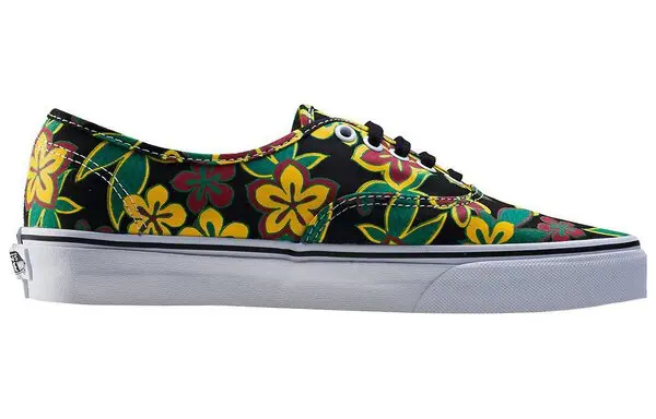 VANS Authentic Floral Print Sneakers - Multi-color