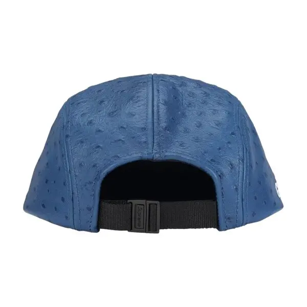 Supreme Ostrich Embossed Leather Gore-tex Camp Cap