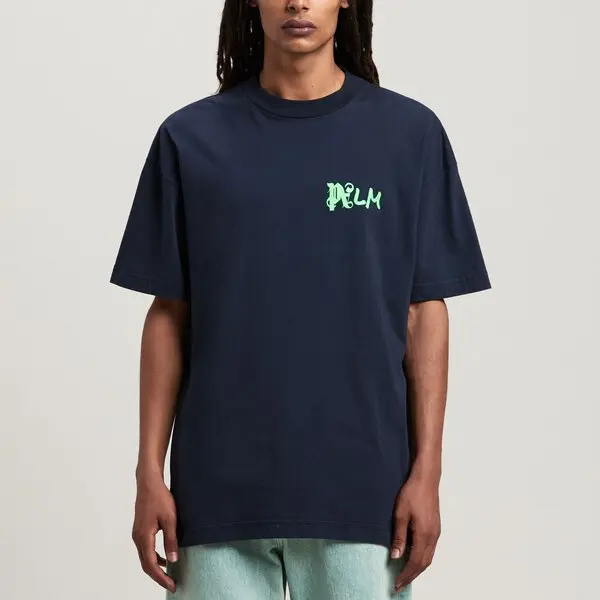 Palm Angels I Am Lost T-shirt Blue