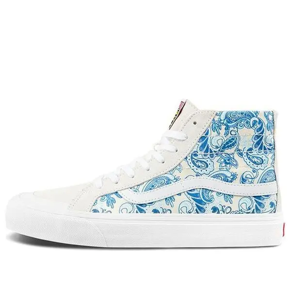 VANS Sk8-hi Paisley High Top Sneakers - Blue