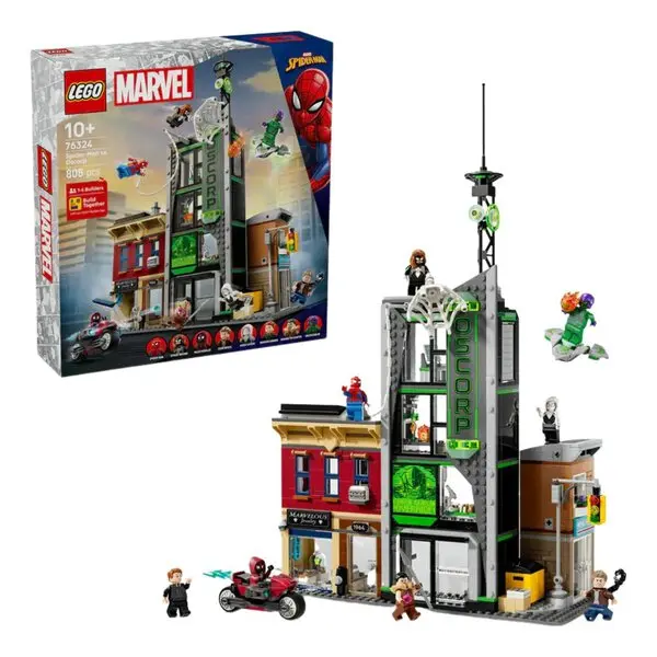 Lego Marvel Spider-man Vs. Oscorp Set 76324