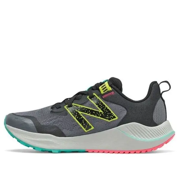 NEW BALANCE Dynasoft Nitrel V4 Trail Running Shoe - Grey/yellow