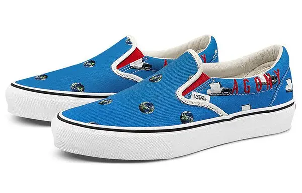 VANS Cali Thornhill Dewitt X Vault Classic Slip-on Lx Crisis Actor - Blue