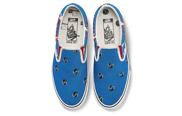 VANS Cali Thornhill Dewitt X Vault Classic Slip-on Lx Crisis Actor